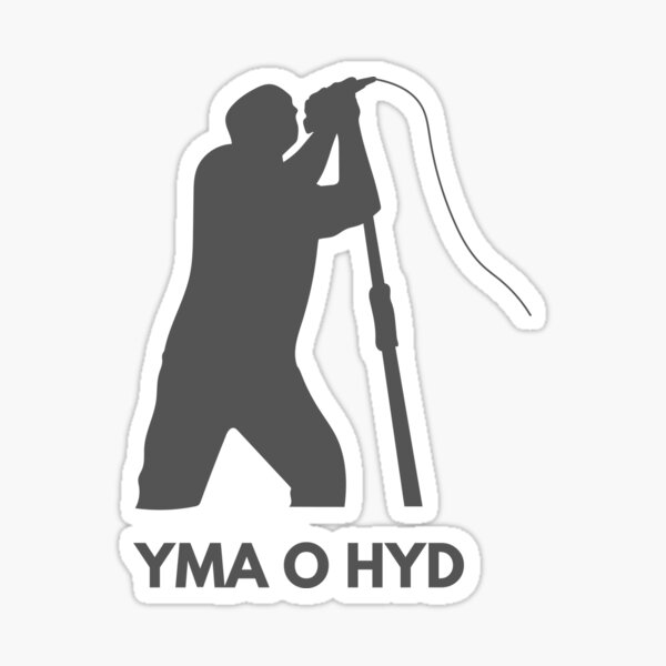 "YMA O HYD High" Sticker for Sale by ColorVR | Redbubble