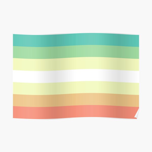 "Genderfloren - Pride Flag" Poster for Sale by FlagsWorld | Redbubble