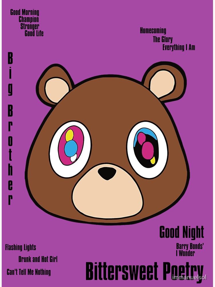 "Kanye West Graduation Cover" Sticker for Sale by immanuelsol | Redbubble