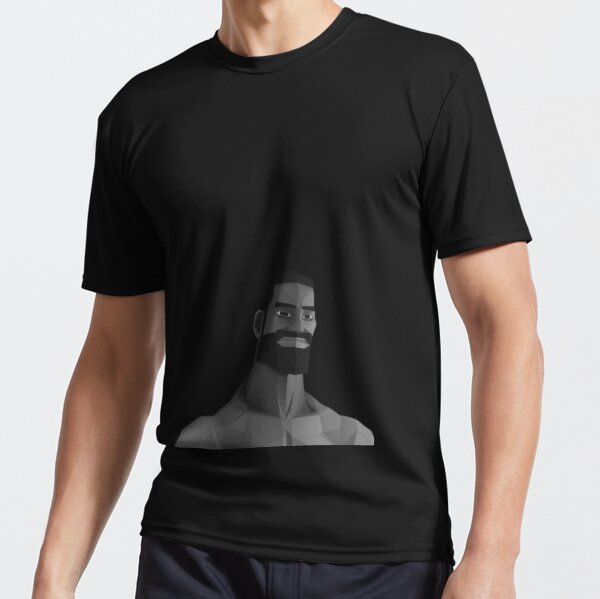 Gigachad Meme Active T Shirt For Sale By Garmy Redbubble