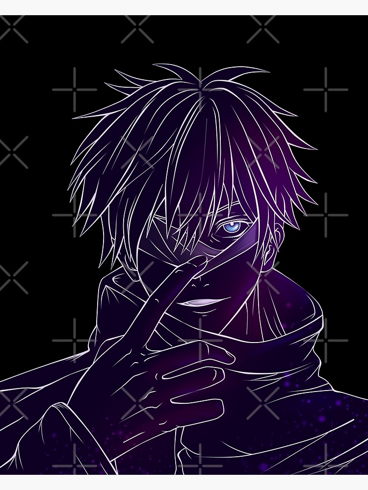 "Jujutsu Kaisen | Gojo Satoru Domain Expansion ( Neon edition )" Art ...