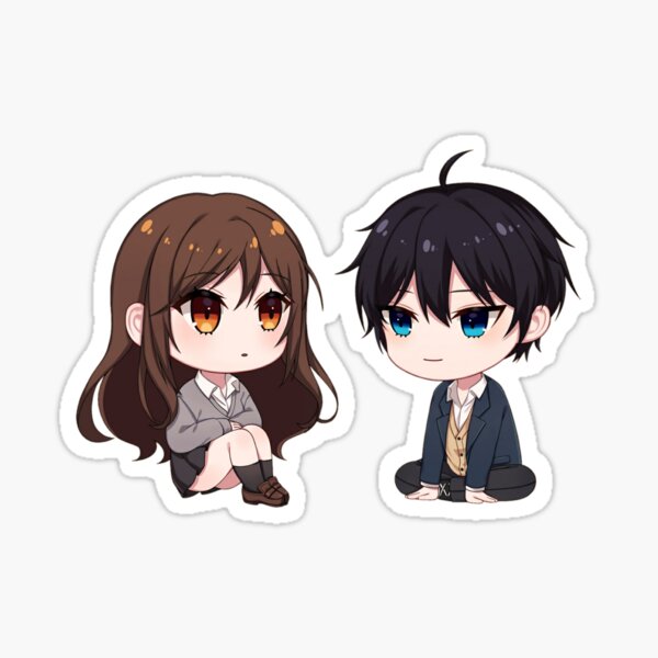"Hori & Miyamura Chibi" Sticker by iamilpyo | Redbubble