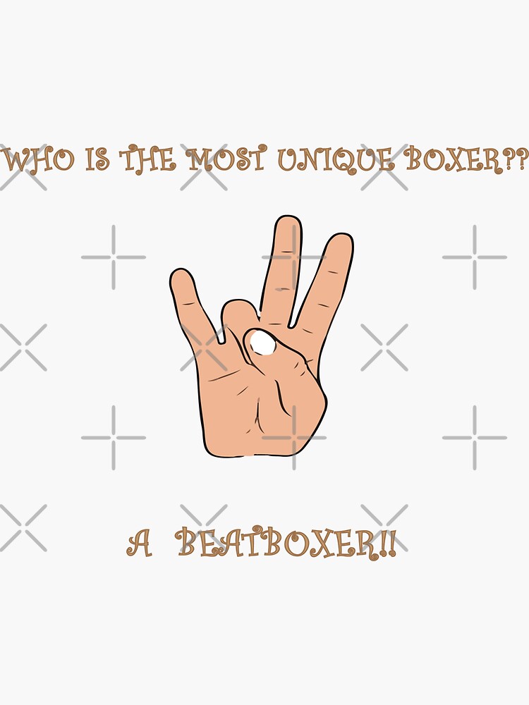 "Beatboxer " Sticker for Sale by MagicalParadise | Redbubble