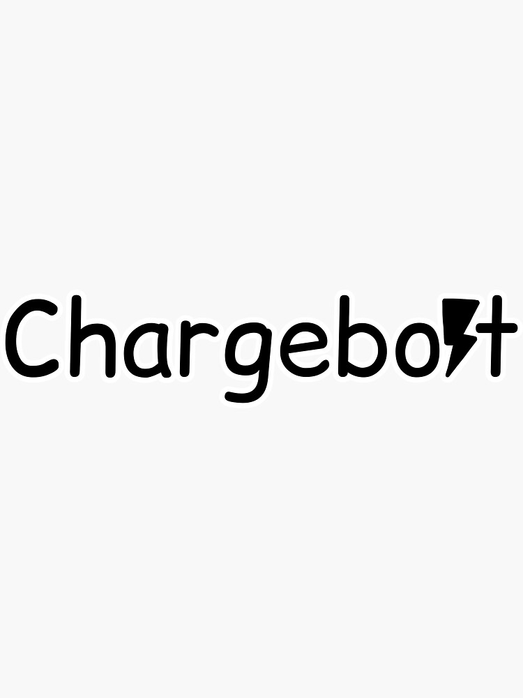 "Chargebolt Hero Name" Sticker for Sale by EtherealAngelCF | Redbubble