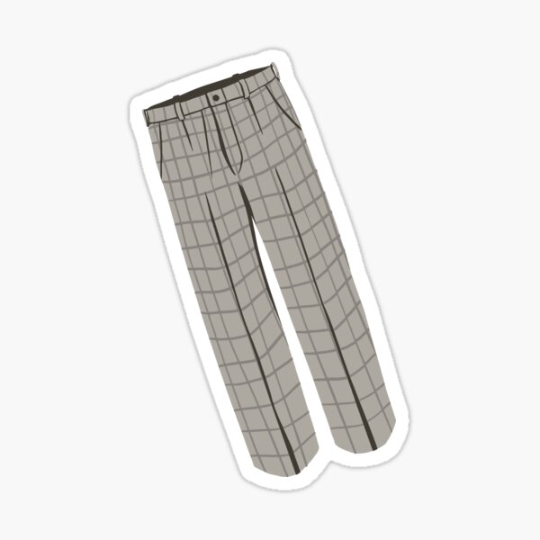 "90s Formal Trousers " Sticker for Sale by Honeyadav012 | Redbubble