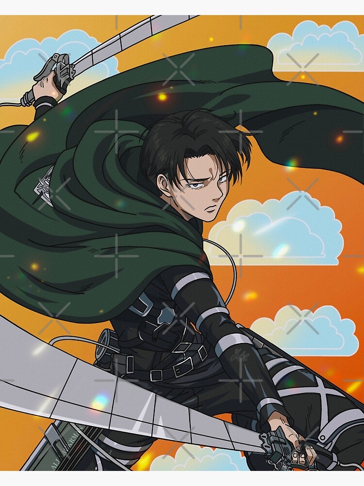 "Levi Ackerman | AoT S4 uniform " Art Print for Sale by yazzaaminee ...