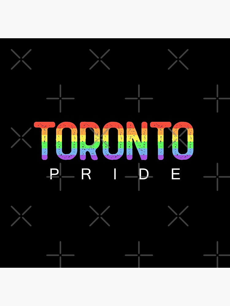 "Toronto Rainbow Gay Pride Design" Poster for Sale by ThisIsMugLife ...