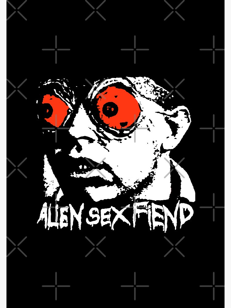 Alien Sex Fiend Acid Bath Spiral Notebook For Sale By Riannaben Redbubble