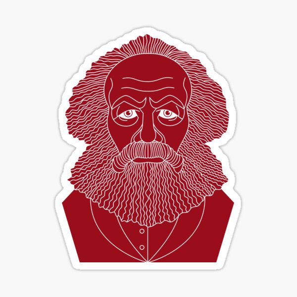 "Karl Marx" Sticker for Sale by jholbo | Redbubble