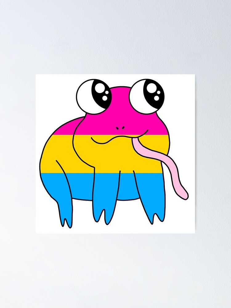 "Pan Frog Friend" Poster for Sale by Rainy-Kitten | Redbubble