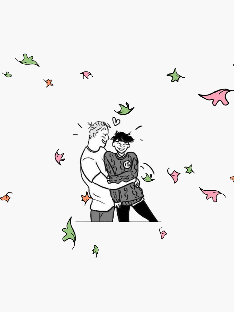 "Heartstopper design" Sticker for Sale by libelulaa | Redbubble