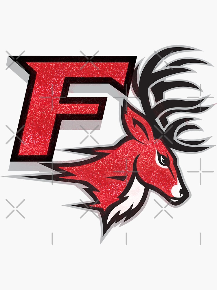 "Fairfield University Stags Logo Solo: Glitter" Sticker for Sale by ...
