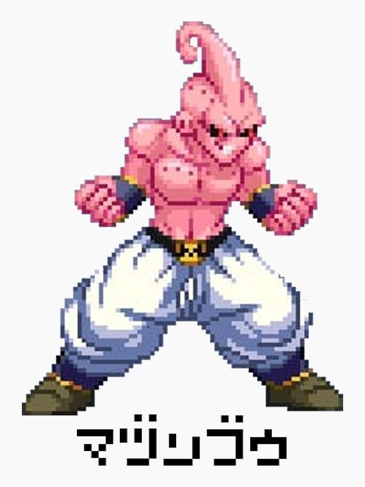 "dragon ball : kid buu" Sticker for Sale by KDmc | Redbubble
