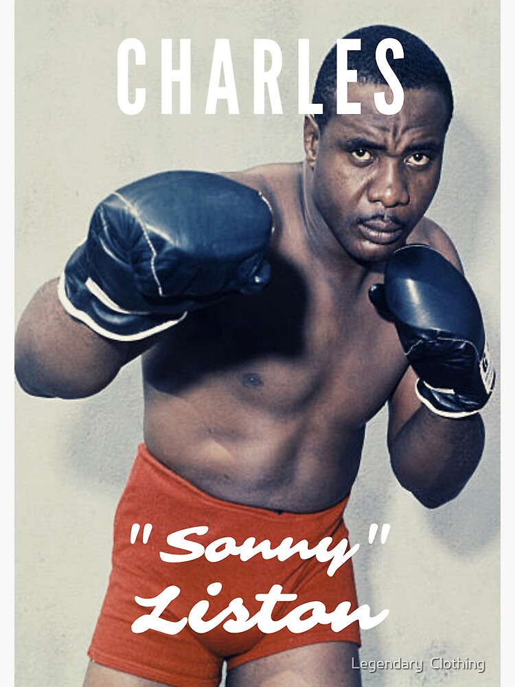 "Charles Sonny Liston - Boxing Legend Colorized" Spiral Notebook for ...