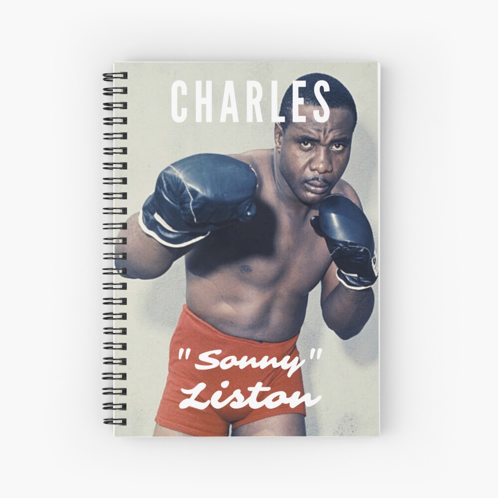"Charles Sonny Liston - Boxing Legend Colorized" Spiral Notebook for ...
