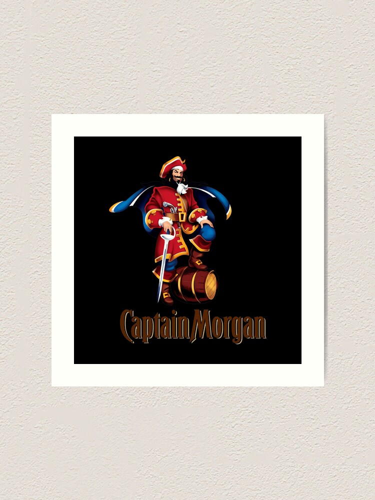 "Captain Morgan Rum" Art Print for Sale by bones34 | Redbubble