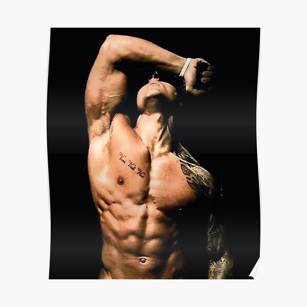 "zyzz pose" Poster for Sale by Flamingomom | Redbubble