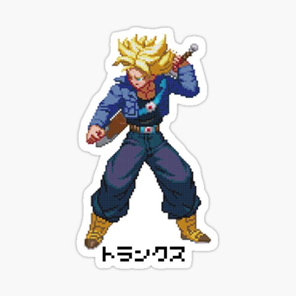 "Dragon ball : trunks" Sticker for Sale by KDmc | Redbubble
