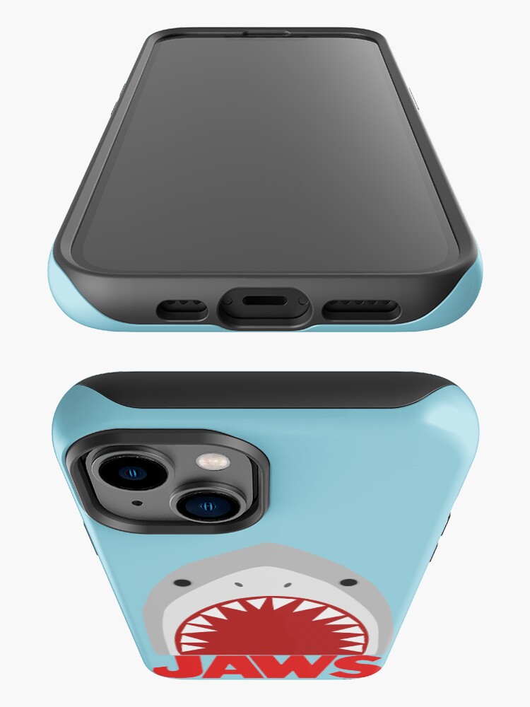 Jaws Fan Art , Shark Jaw Open , Sharp Teeth , 1975 Classic Film IPhone Case