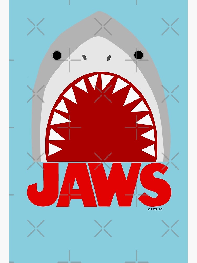"Jaws Fan Art Shark Jaw Open Sharp Teeth 1975 Classic Film ...