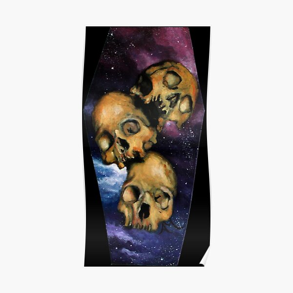 "Cosmic Coffin" Poster for Sale by albamargarita | Redbubble
