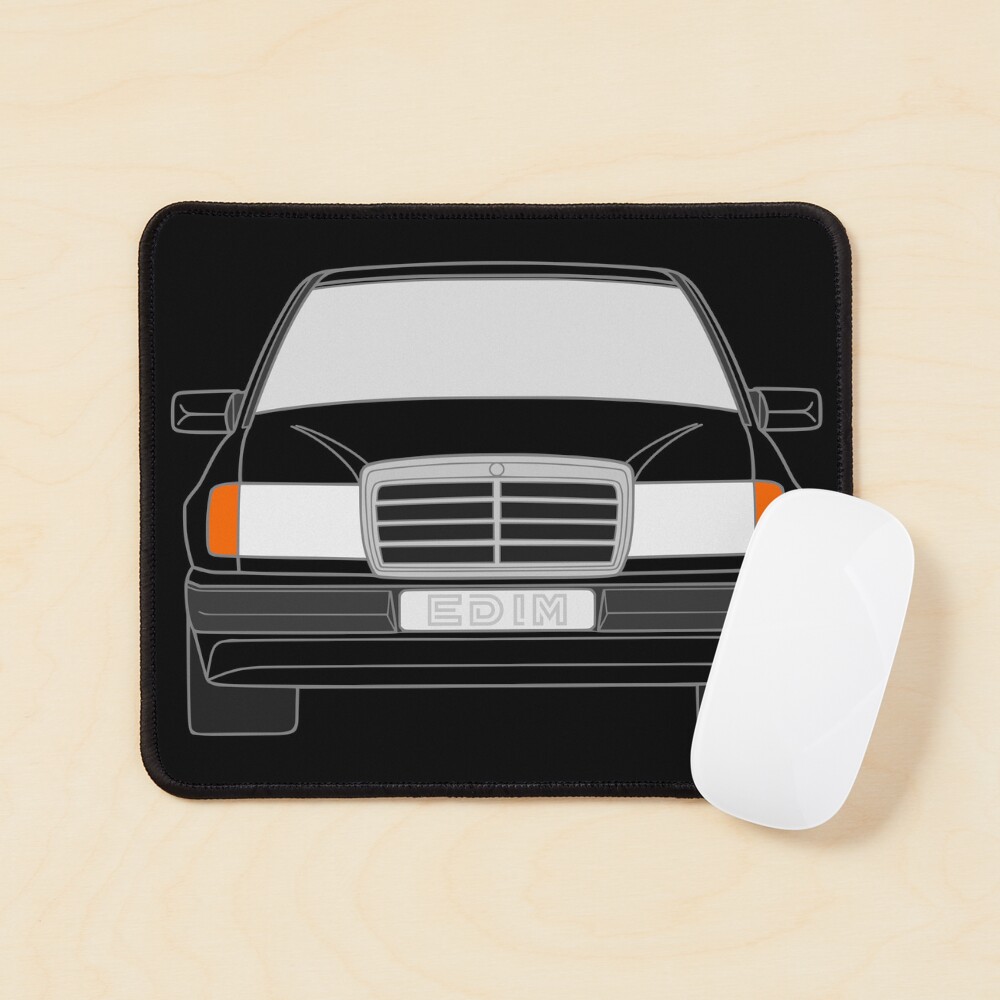 "Mercedes W124 colored" Sticker for Sale by EdimDesign | Redbubble