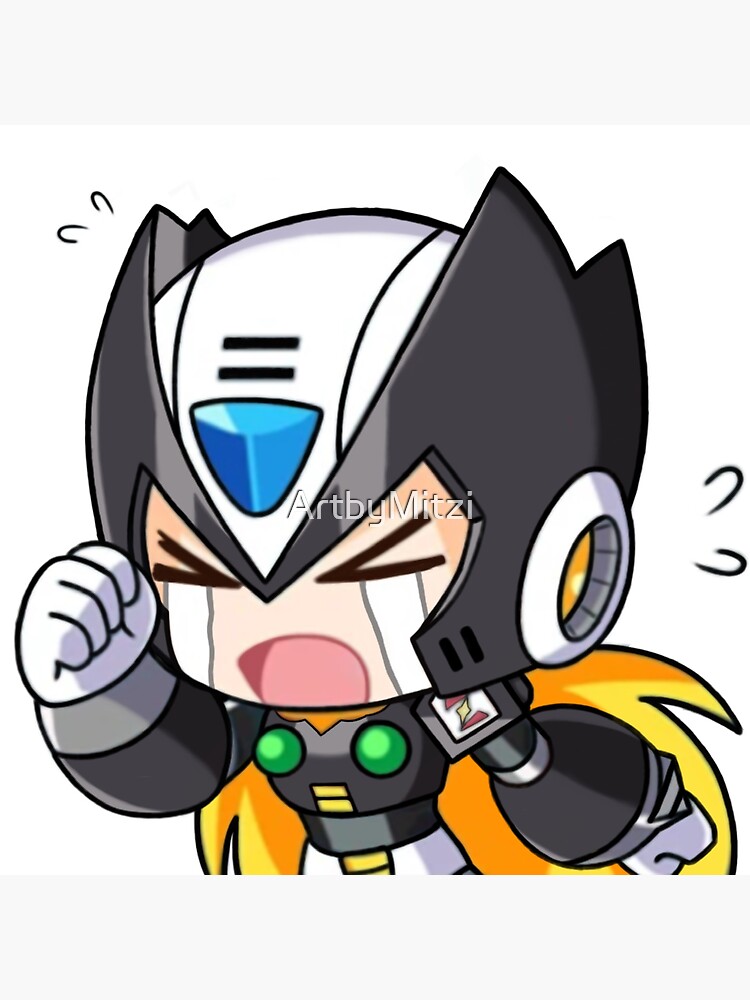 "Black Zero Crying" Sticker for Sale by ArtbyMitzi | Redbubble