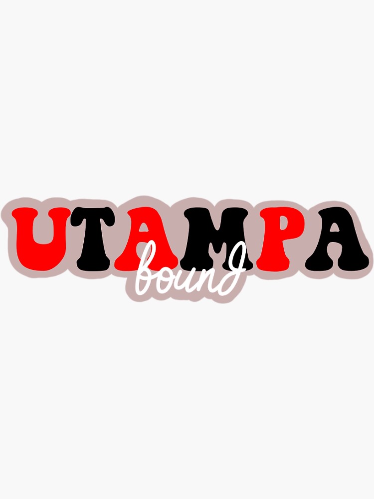 "UTAMPA Bound" Sticker by snwyner | Redbubble