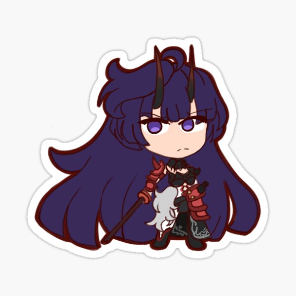 "[ honkai impact ] herrscher of thunder - raiden mei " Sticker for Sale ...