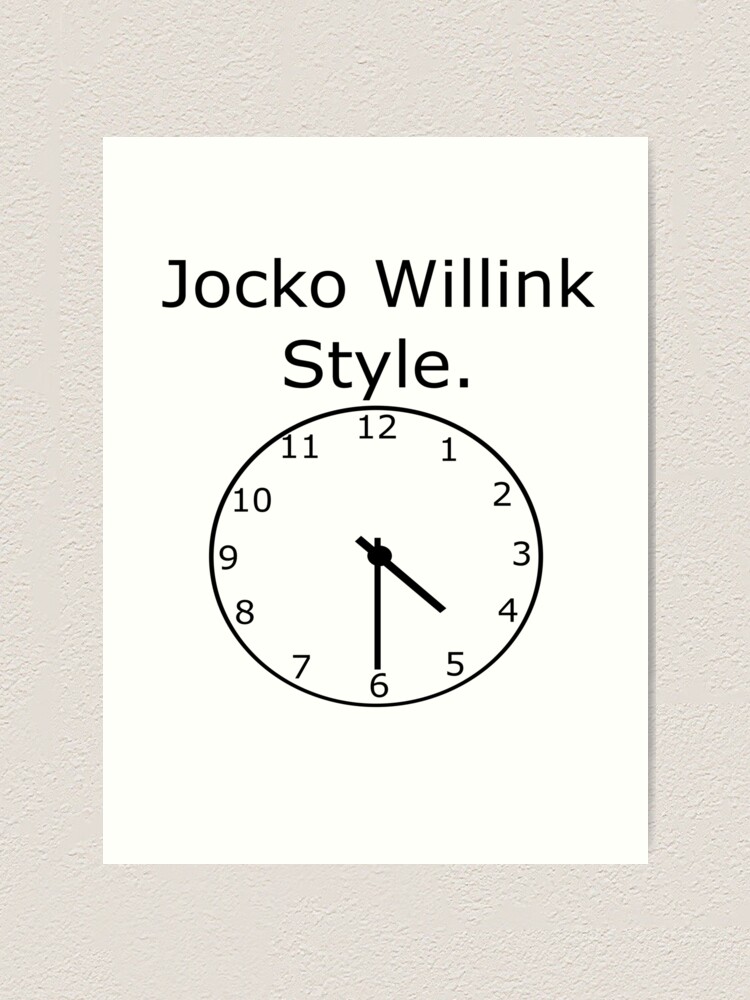 "Jocko Willink" Art Print by BeeJayBee | Redbubble