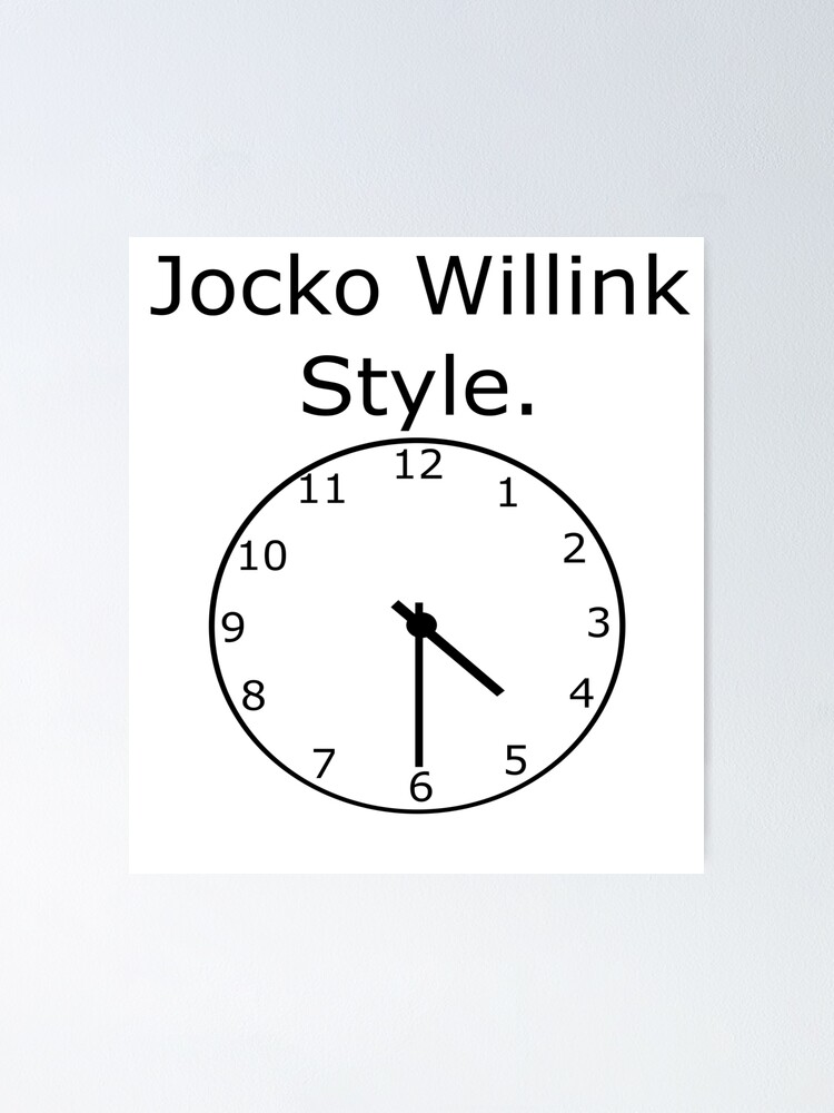 "Jocko Willink" Poster by BeeJayBee | Redbubble