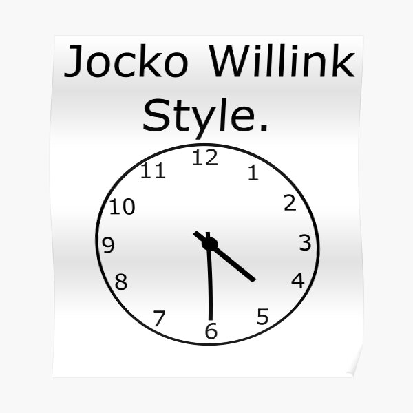 "Jocko Willink" Poster by BeeJayBee | Redbubble