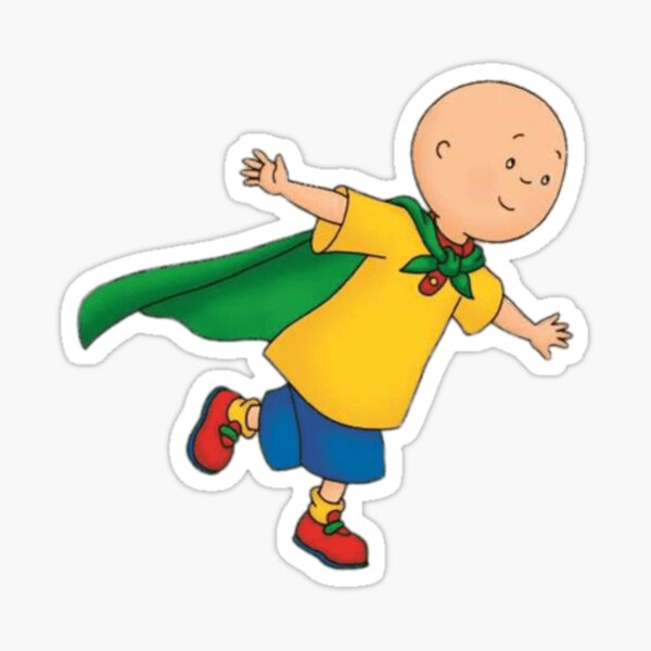 "Caillou" Sticker for Sale by droor | Redbubble