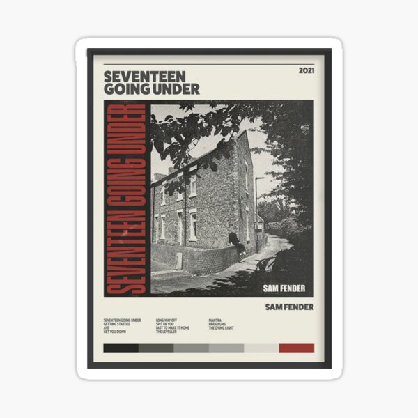 "sam fender" Sticker for Sale by BYROSALINDA | Redbubble