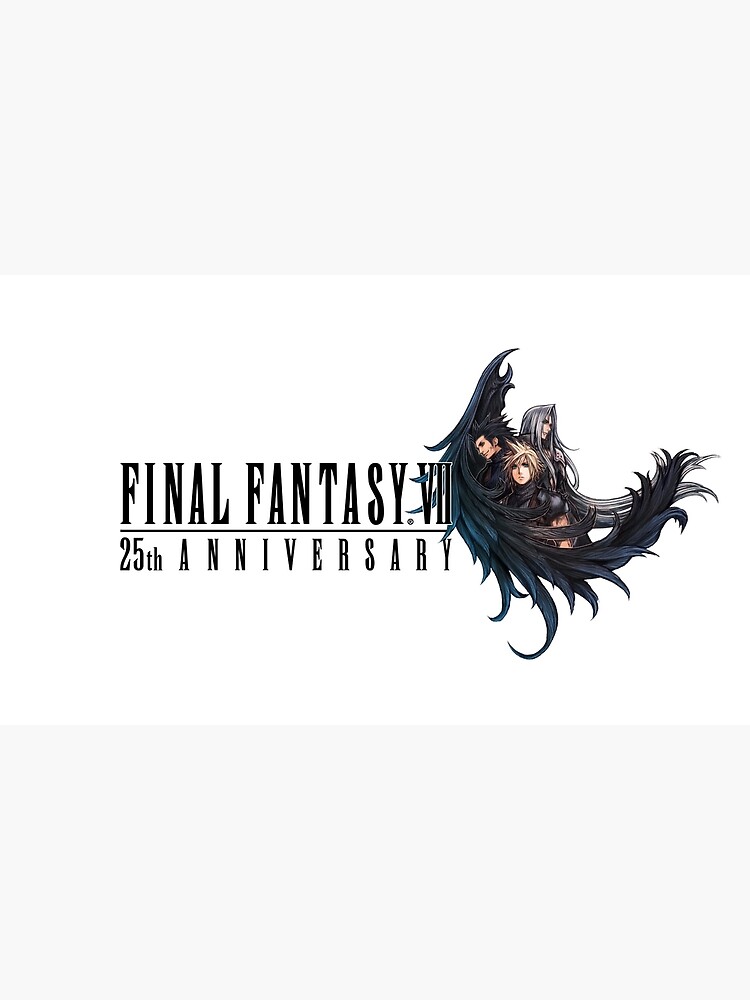 Póster «Final Fantasy VII 25th anniversary color» de Xionhearth | Redbubble