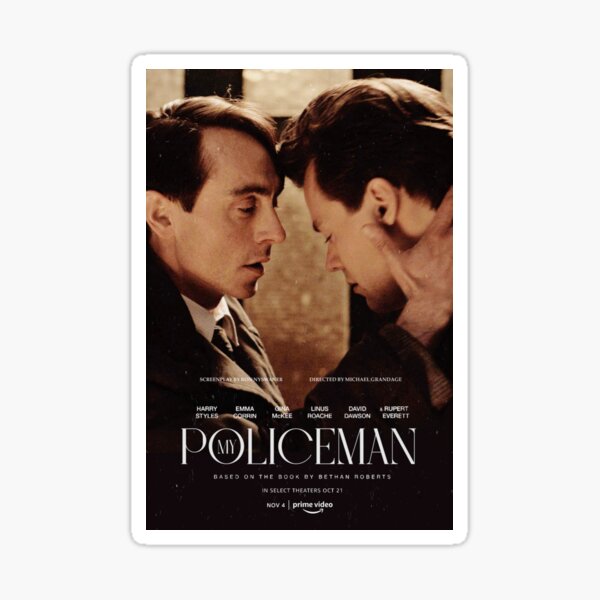 "My Policeman" Sticker by miraldaart | Redbubble