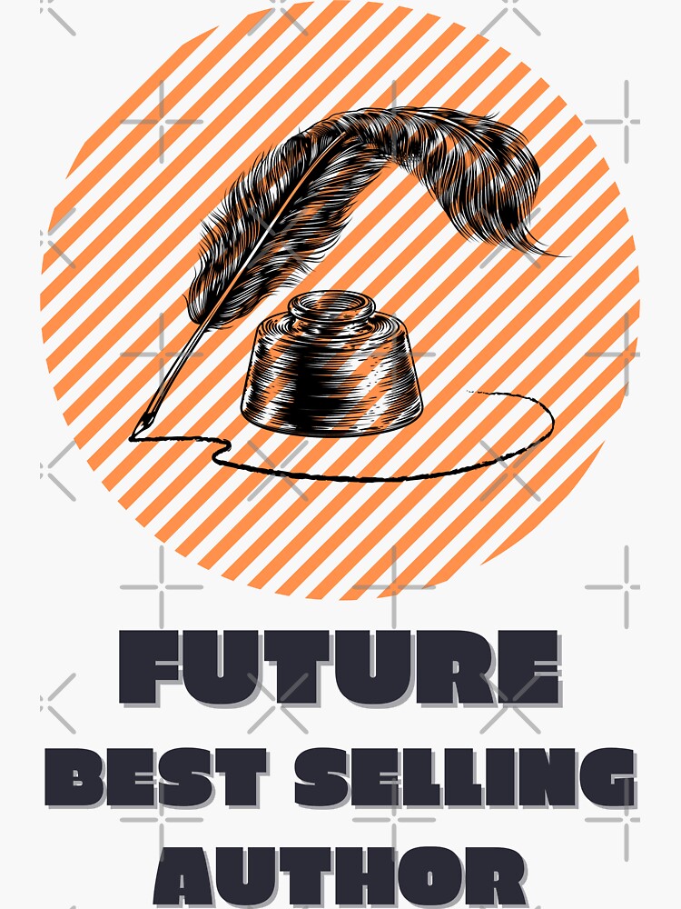 " FUTURE | BEST SELLING AUTHOR" Sticker for Sale by MyJunkboxImages ...