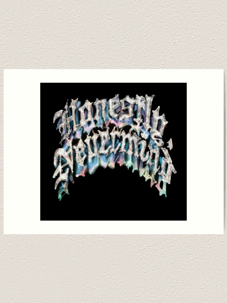 "drake - honestly, nevermind (album cover logo)" Art Print for Sale by ...