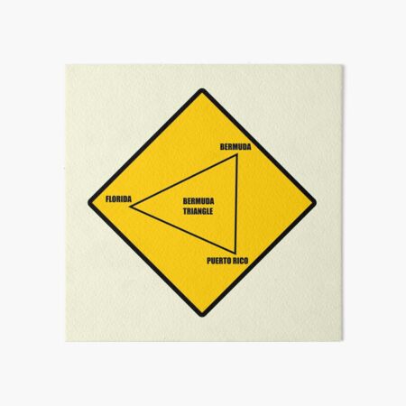 "Bermuda Triangle , Funny , Air Traffic Meme , Warning Sign , Outdoor ...