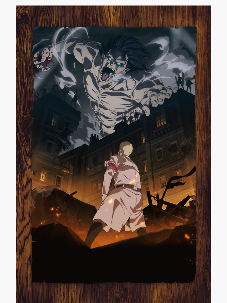 "AOT Marley Standoff" Sticker for Sale by epinkb | Redbubble