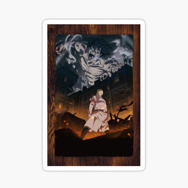 "AOT Marley Standoff" Sticker for Sale by epinkb | Redbubble