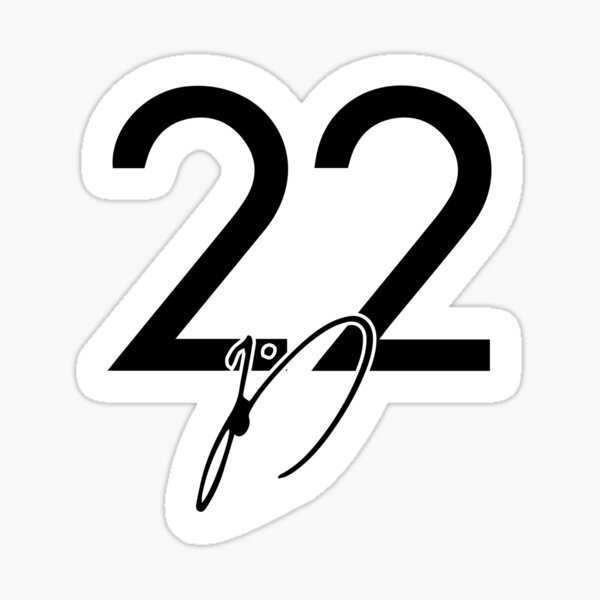 "Yuki Tsunoda 22" Sticker for Sale by LittleArt385 | Redbubble