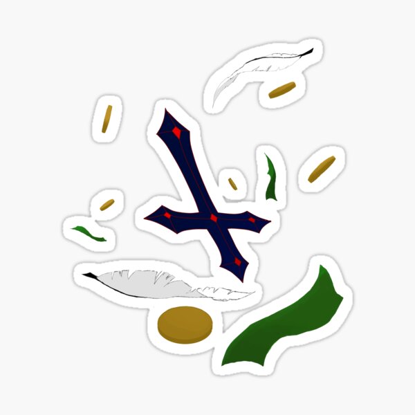 "Fallen" Sticker for Sale by Gh057 | Redbubble