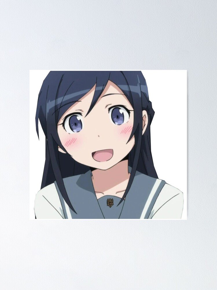 "Ayase Aragaki (Oreimo)" Poster for Sale by kawaiicrossing | Redbubble