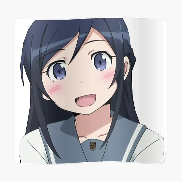 "Ayase Aragaki (Oreimo)" Poster for Sale by kawaiicrossing | Redbubble