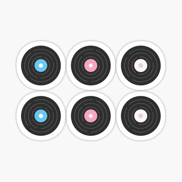 "Subtle Transgender Flag" Sticker for Sale by CoraDoodles | Redbubble