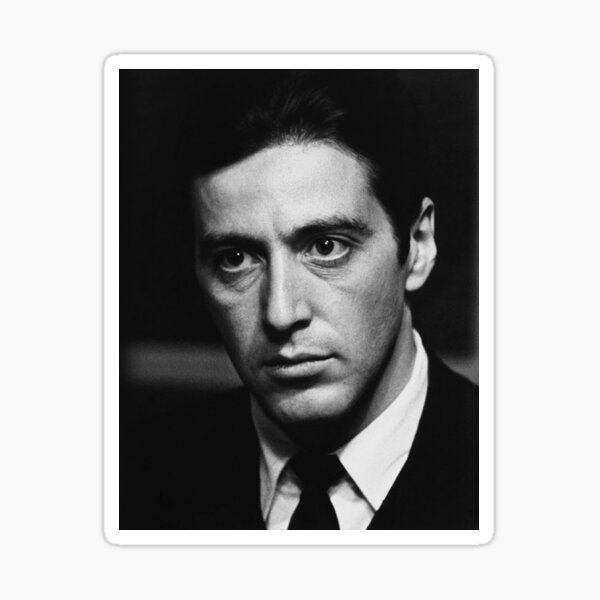 "Al Pacino" Sticker by Lekillingjoke | Redbubble