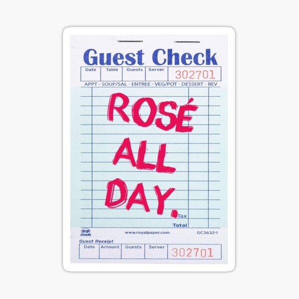 "yesss - GUEST CHECK NIKKISBLING_" Sticker for Sale by nicolekap29 ...