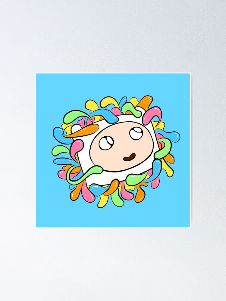 "Adventure Time Finn - Dream" Poster for Sale by Pixet | Redbubble