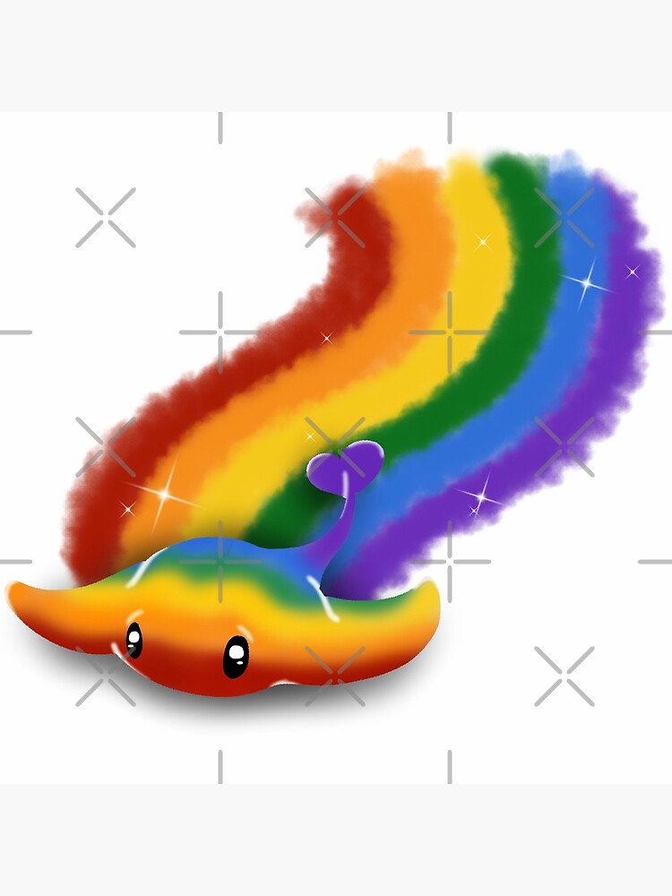 "Rainbow Ray" Poster for Sale by FickleandFancy | Redbubble